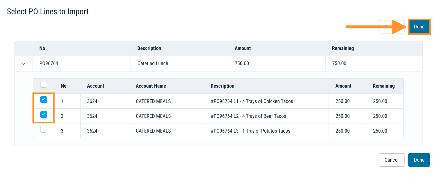 How to Relieve a Purchase Order – Revolution Entertainment Services