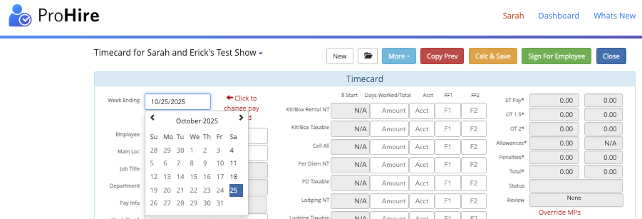 How to Create a Timecard for Your Crew member/Employee – Revolution ...