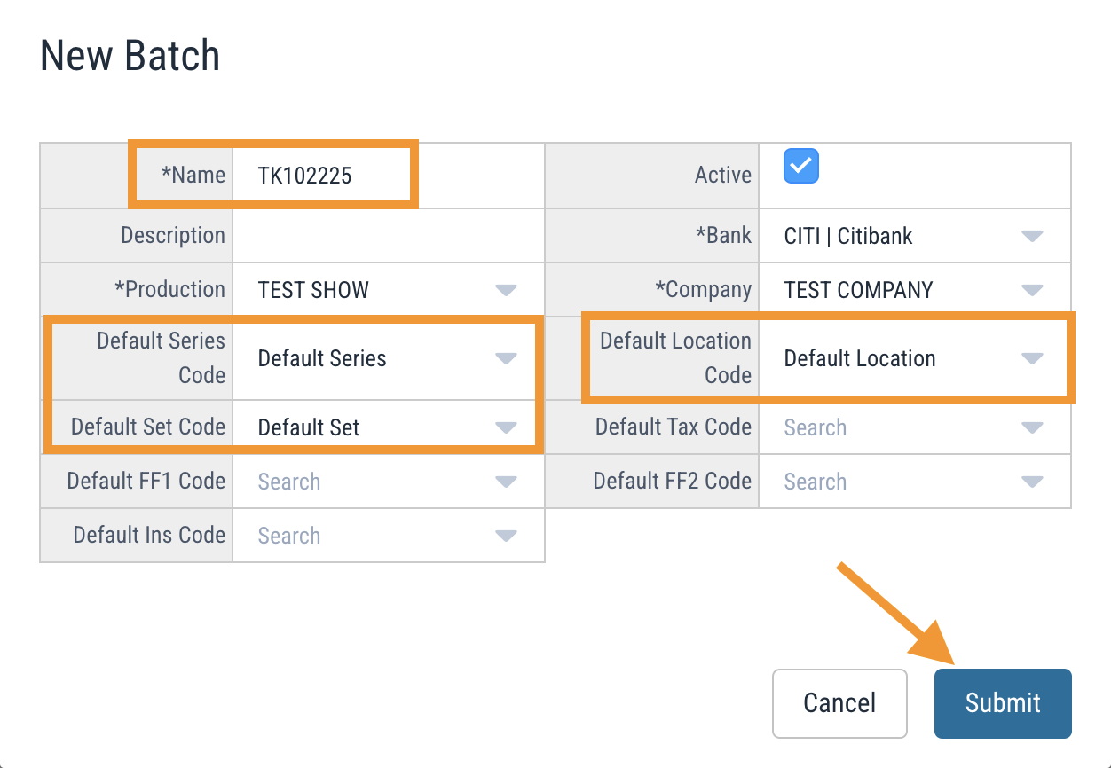 How to Enter a Batch – Revolution Entertainment Services