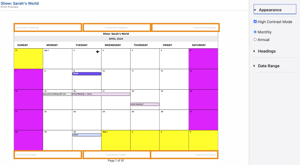 How to send your calendar to your crew – Revolution Entertainment Services